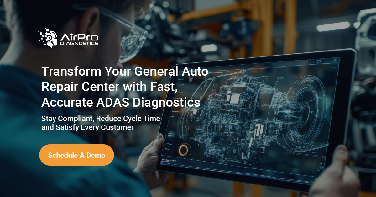 ADAS Diagnostics for General Auto Repair Center